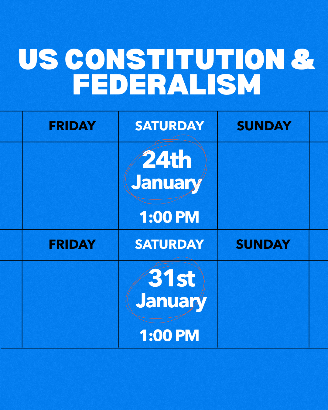 Weekly Revision Webinars